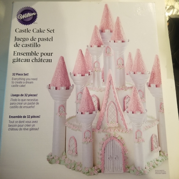 Wilton | Kitchen | Wilton Romance Castle Cake Set For Princess Birthday ...